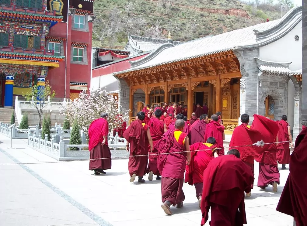 塔尔寺的喇嘛 初中地理图片 地理教师网