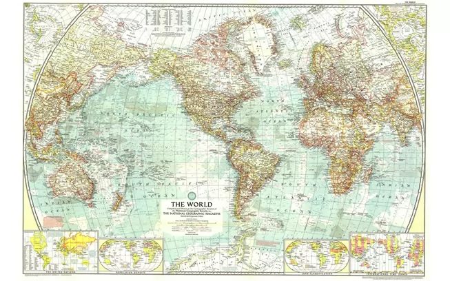 世界地图高清版大图(22) - 世界地图全图 - 地理教师网